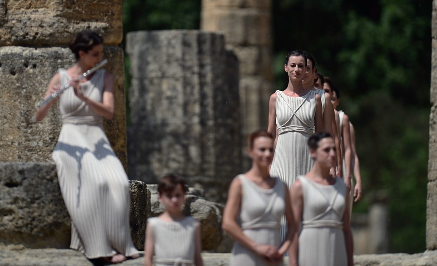 Lighting the 2012 Olympic Flame - The Atlantic