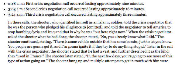 FBI Again Releases Orlando 911 Transcripts—Naming Shooter and ISIS ...
