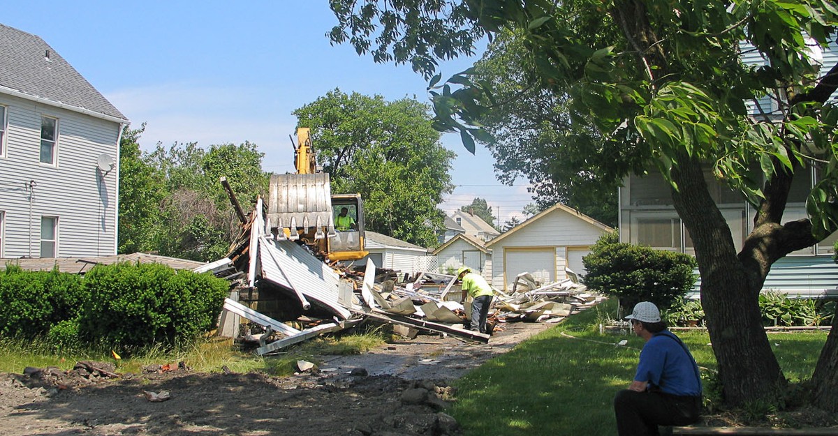 How a Community Demolished Its Way Out of a Crisis - The Atlantic