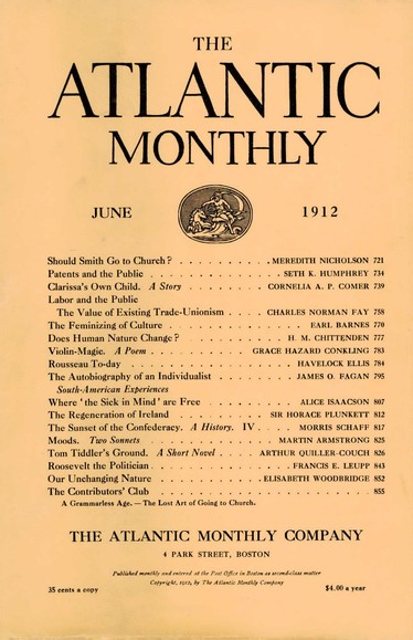 June 1912 Issue - The Atlantic