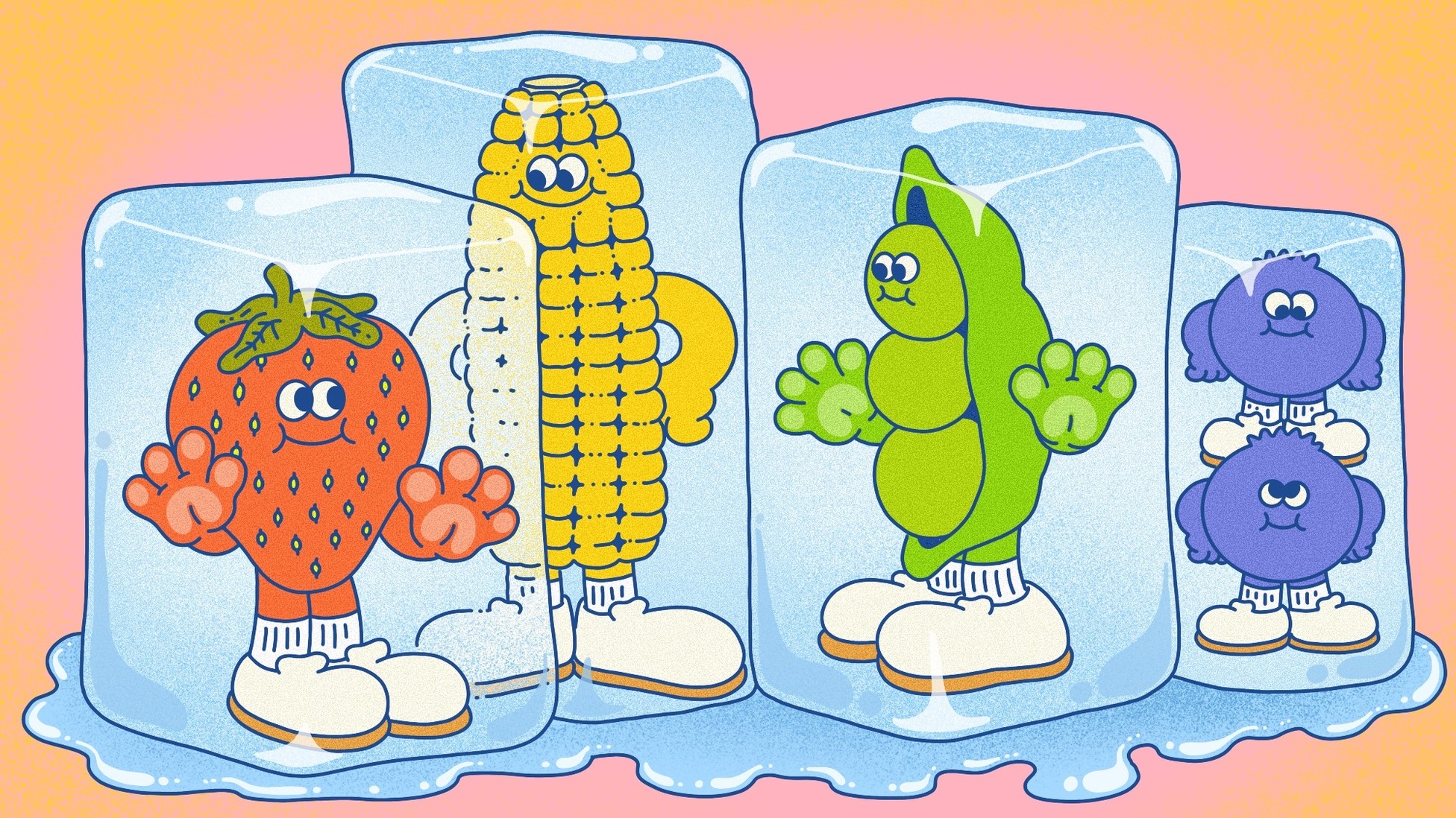 FROZEN FOOD - only where you have walked have you been