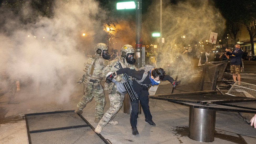 Nothing Can Justify the Attack on Portland - The Atlantic