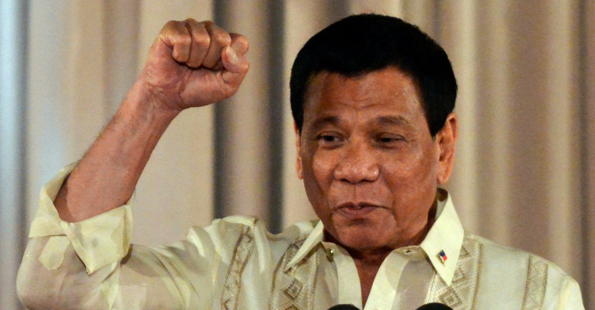 The Thug Appeal of Rodrigo Duterte - The Atlantic
