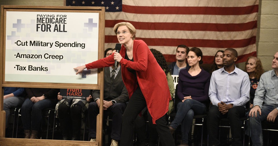 'SNL' Campaigns for Elizabeth Warren - The Atlantic