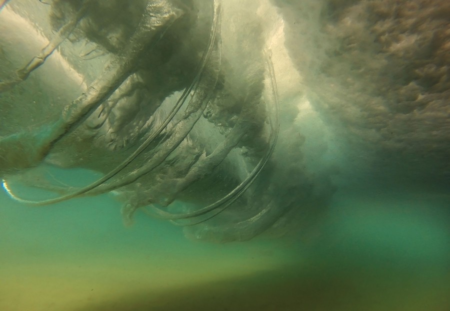 Blue-Wave Photos - The Atlantic