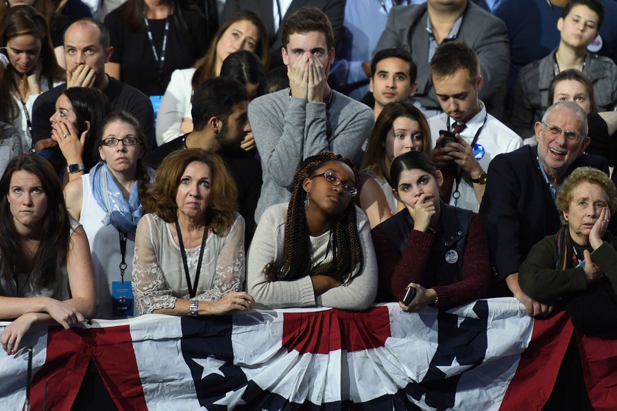 Emotional Highs and Lows From a Historic Election Night - The Atlantic