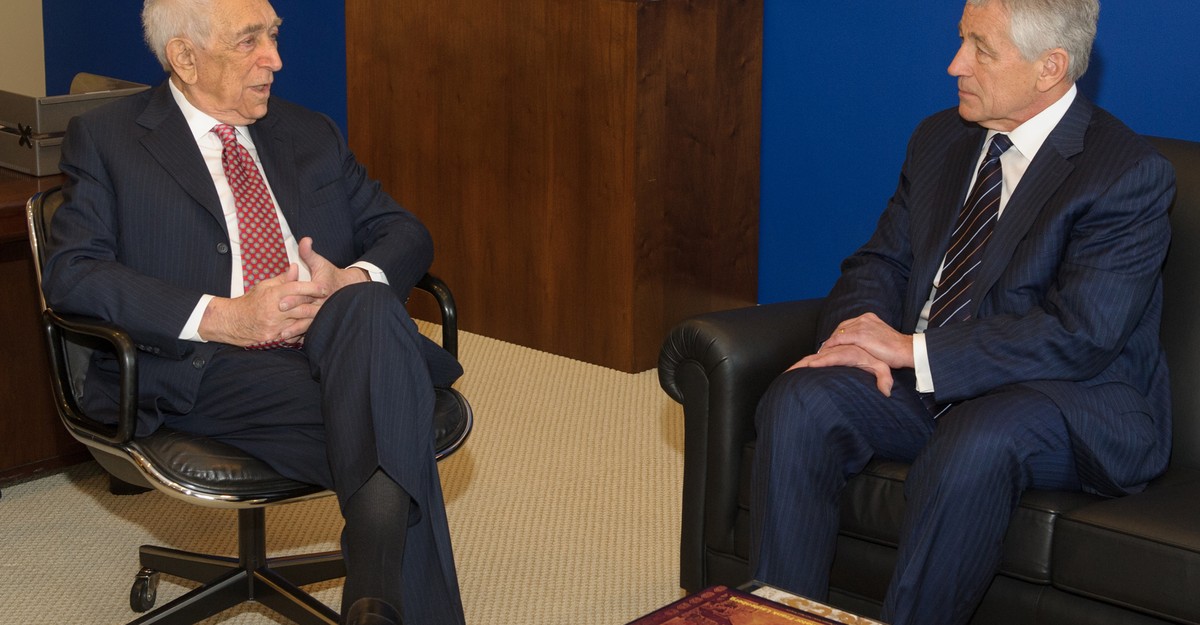 Chuck Hagel Goes Door to Door to Seek Senate Support - The Atlantic