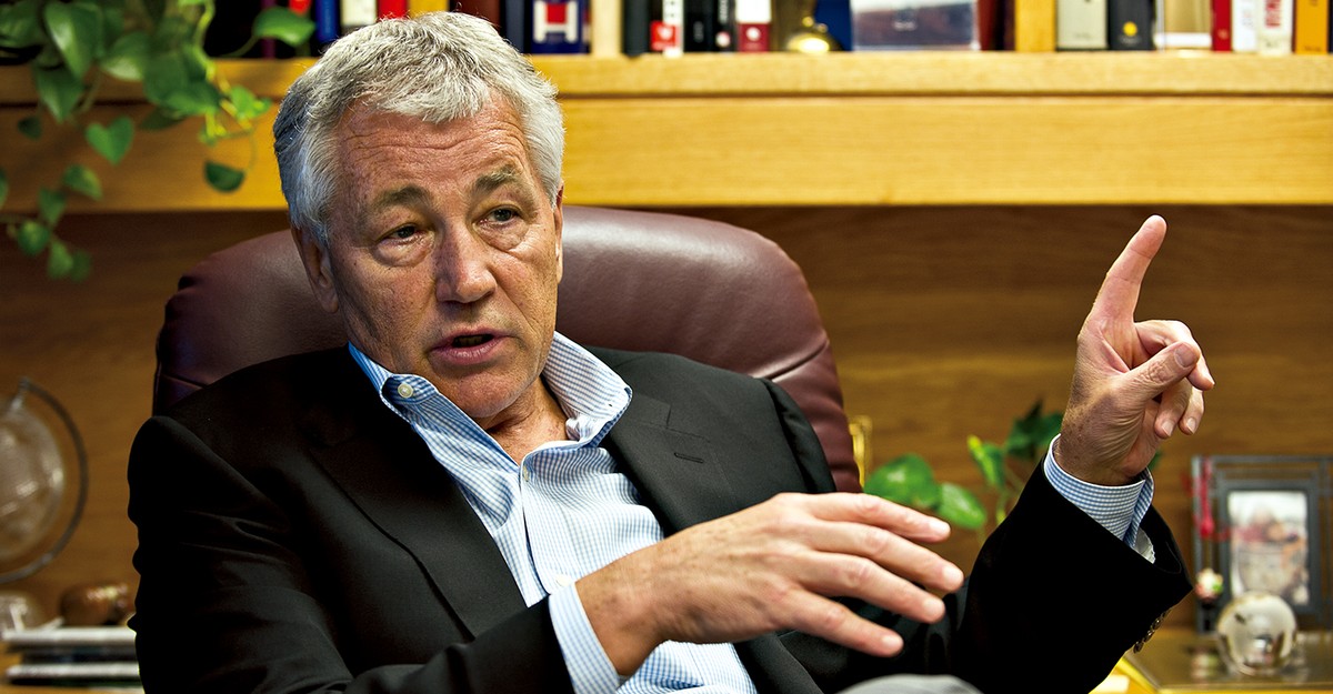 Chuck Hagel's Biggest Problem: He's Like President Obama - The Atlantic