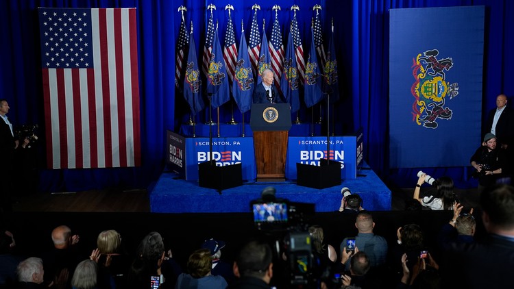 Biden’s Safe, Polite Campaign Stop in Scranton - The Atlantic