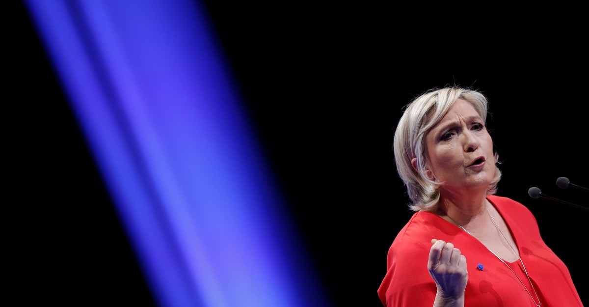 Marine Le Pen Relies on Dividing French Jews and Muslims - The Atlantic