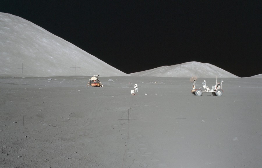 Images From Apollo, Ahead of the Supermoon Eclipse - The Atlantic