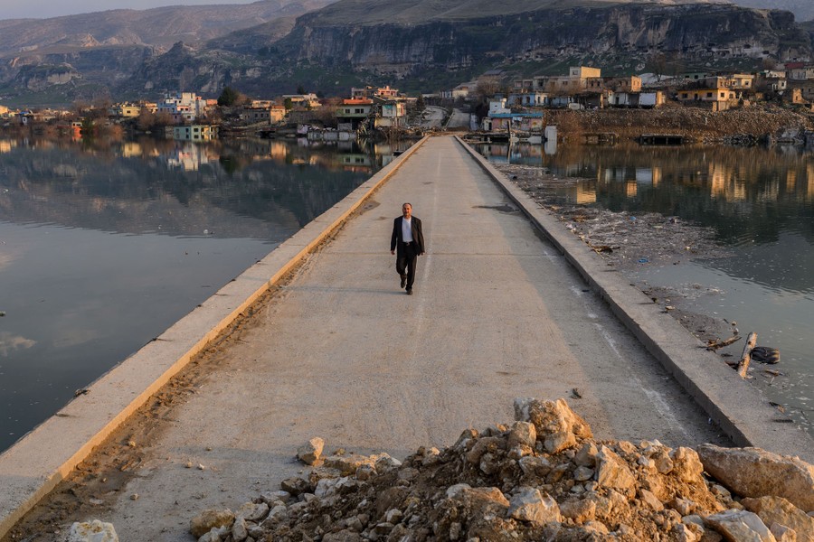 Photos: An Ancient Town Submerged—Hasankeyf Underwater - The Atlantic