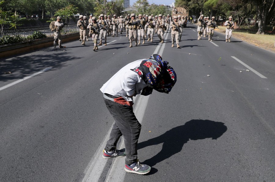 Photos: Protests Erupt Across Chile - The Atlantic