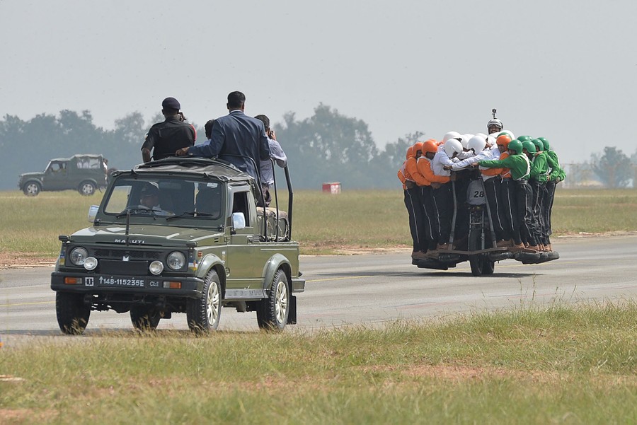 How Many People Can Ride on a Single Motorcycle? - The Atlantic