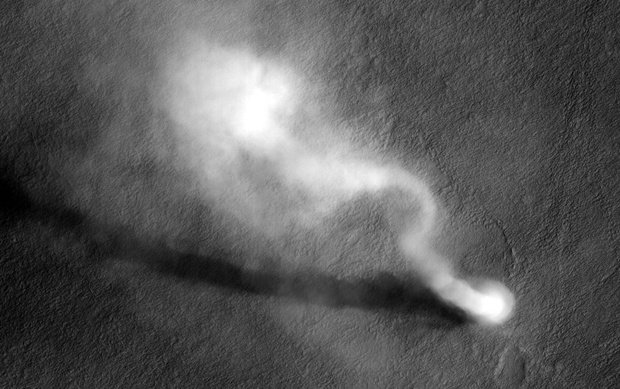 Photos: The Dust Devils of Mars - The Atlantic