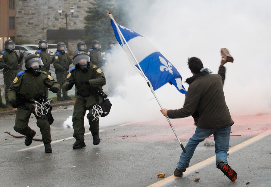 The Montreal Protests, 4 Months In - The Atlantic