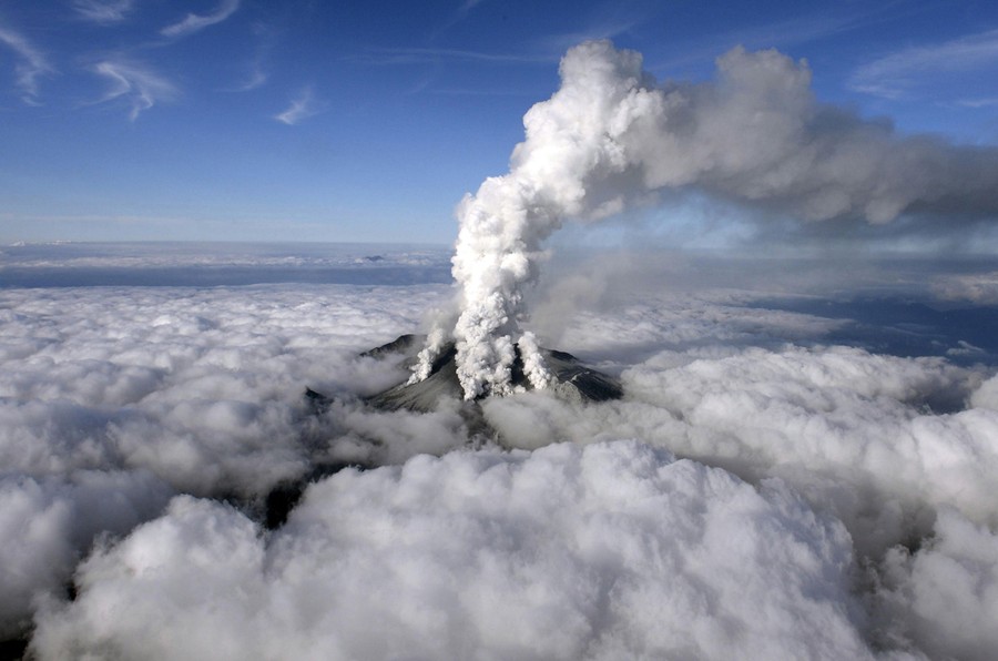 The Eruption of Japan's Mount Ontake - The Atlantic