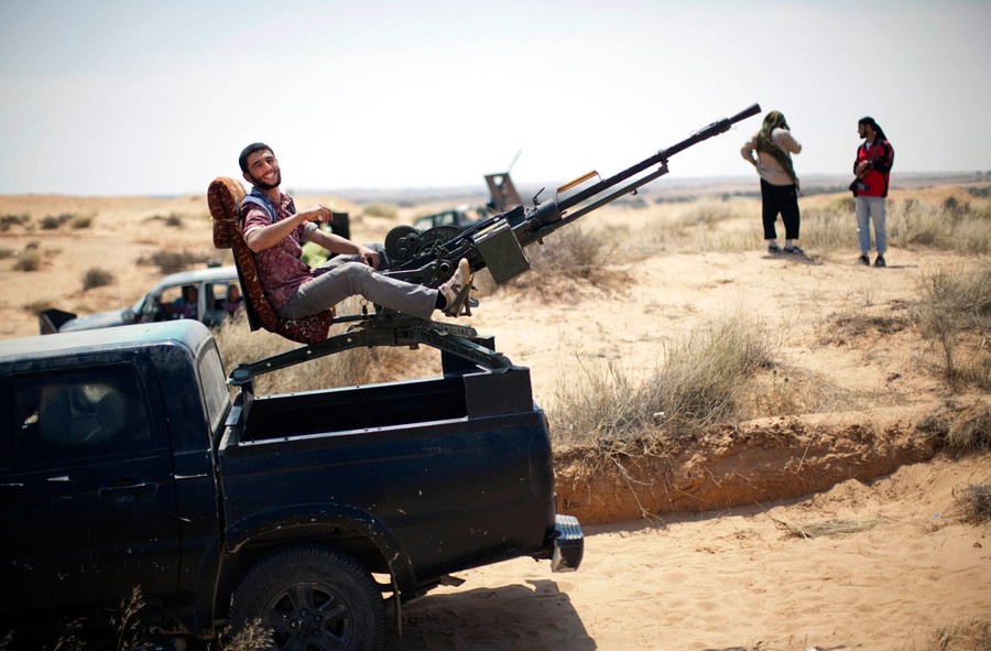 DIY Weapons of the Libyan Rebels - The Atlantic