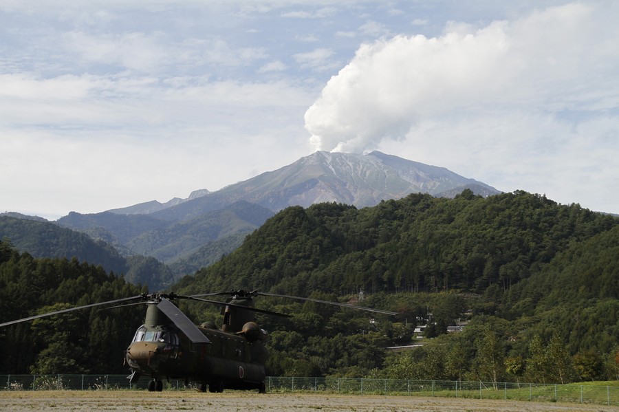 The Eruption of Japan's Mount Ontake - The Atlantic