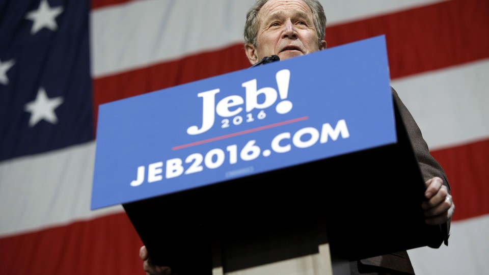 George W. Bush Campaigns for Jeb Bush in South Carolina Ahead of ...
