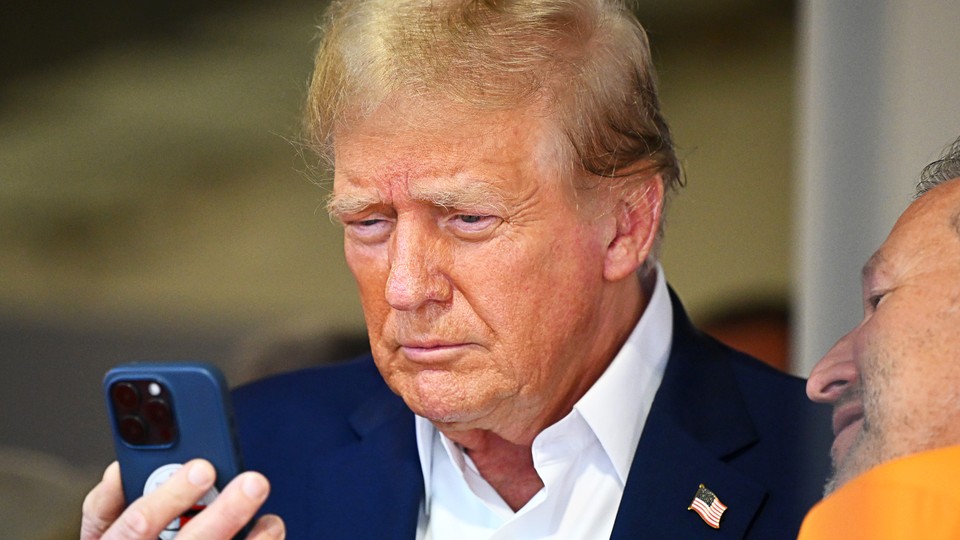 The Desperation of Donald Trump’s Posts - The Atlantic