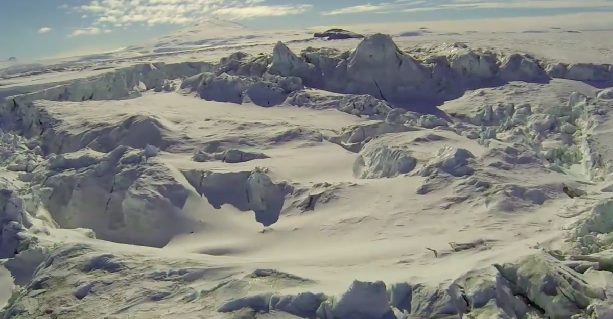 What It's Like to Fly Over Antarctica - The Atlantic