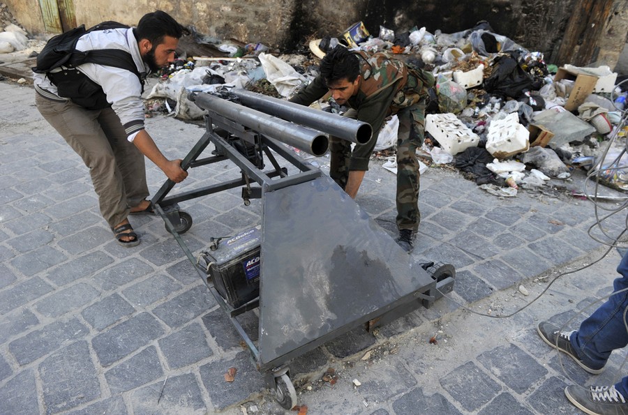 DIY Weapons of the Syrian Rebels - The Atlantic