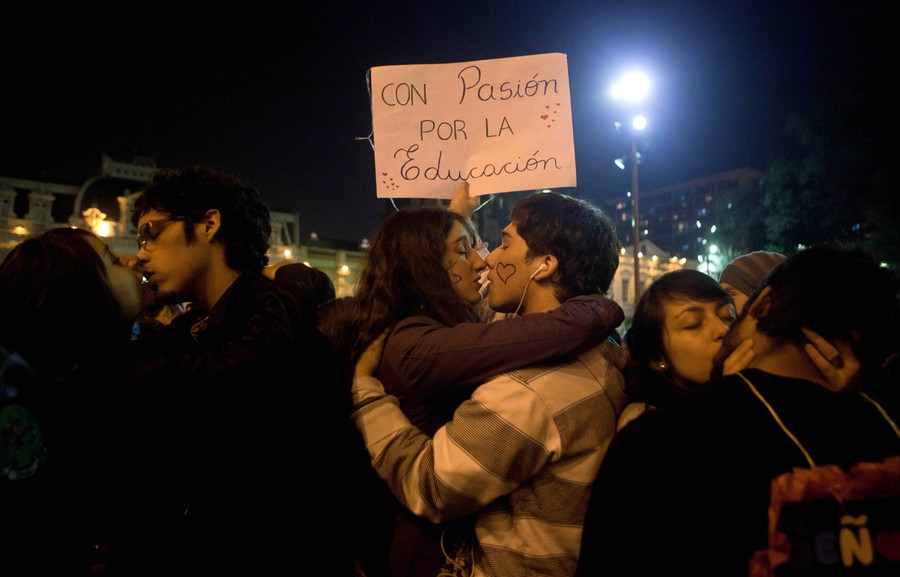 Student Protests in Chile - The Atlantic