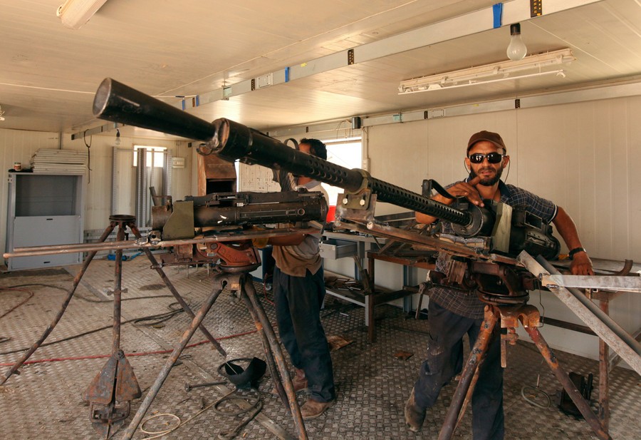 DIY Weapons of the Libyan Rebels - The Atlantic