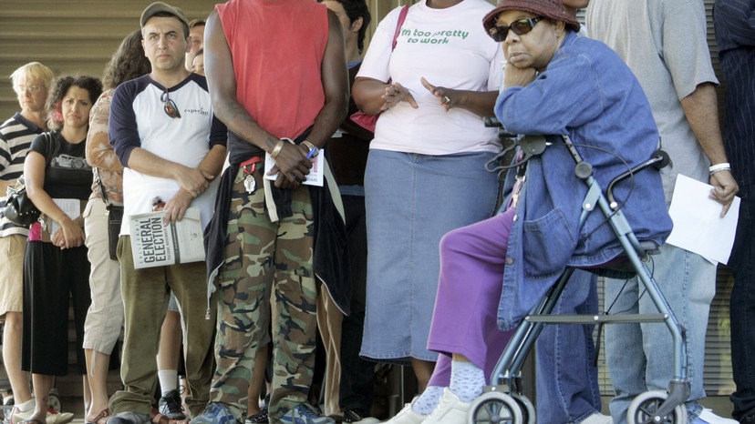 Waiting in Line to Help the Elderly Vote in Miami - The Atlantic