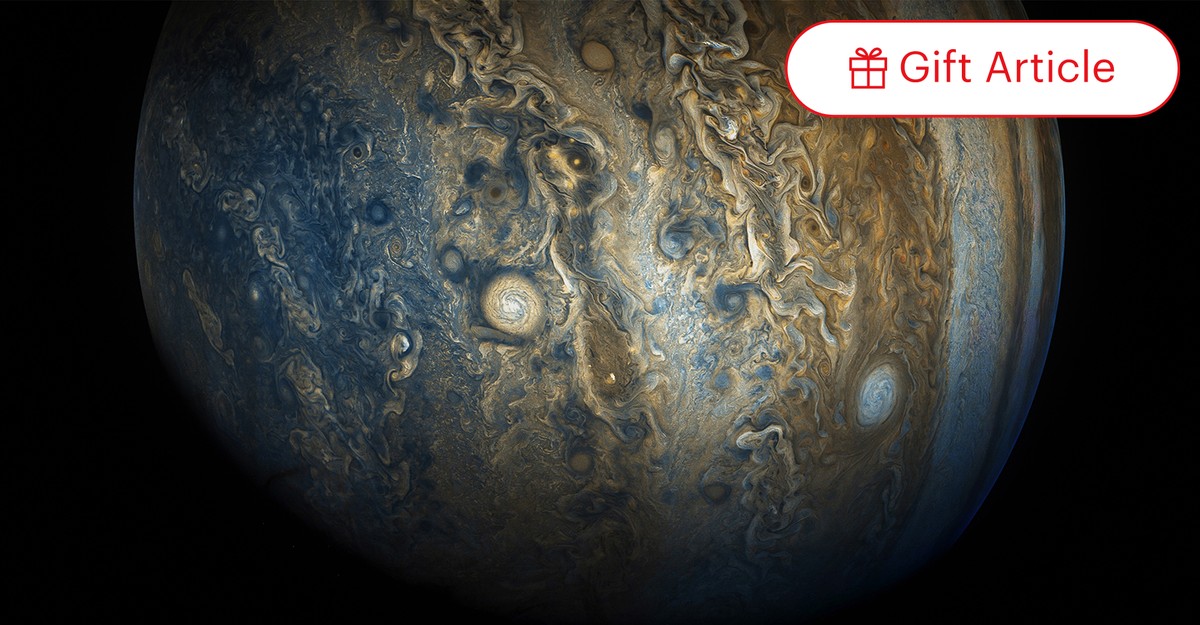 jupiter from juno spacecraft