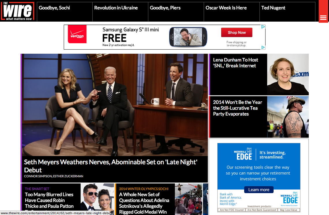 The Year Most News Home Pages Looked the Same - The Atlantic