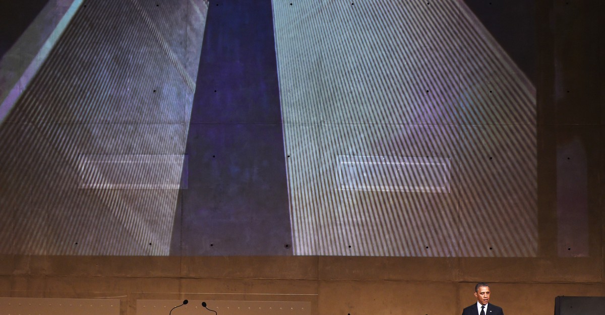 President Obama Dedicates the 9/11 Museum to the Man in the Red ...