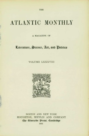 September 1901 Issue - The Atlantic