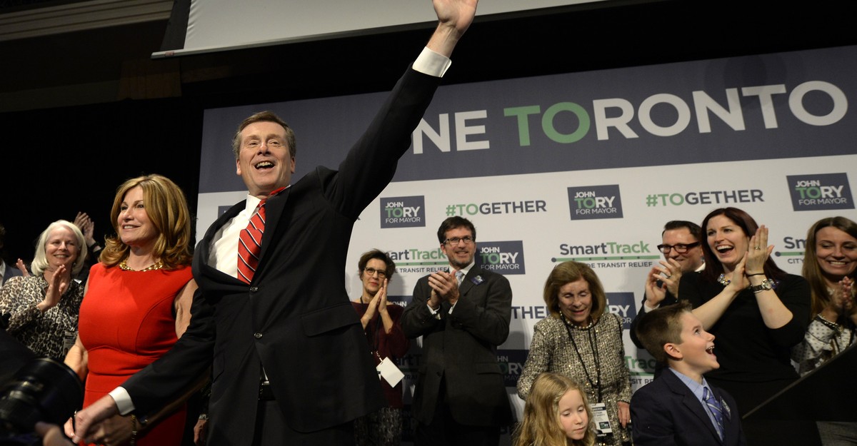 John Tory Elected Mayor of Toronto, Replacing Rob Ford - The Atlantic