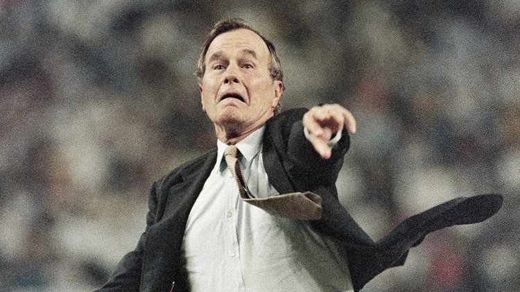 George H. W. Bush Showed His Humanity to Journalists - The Atlantic