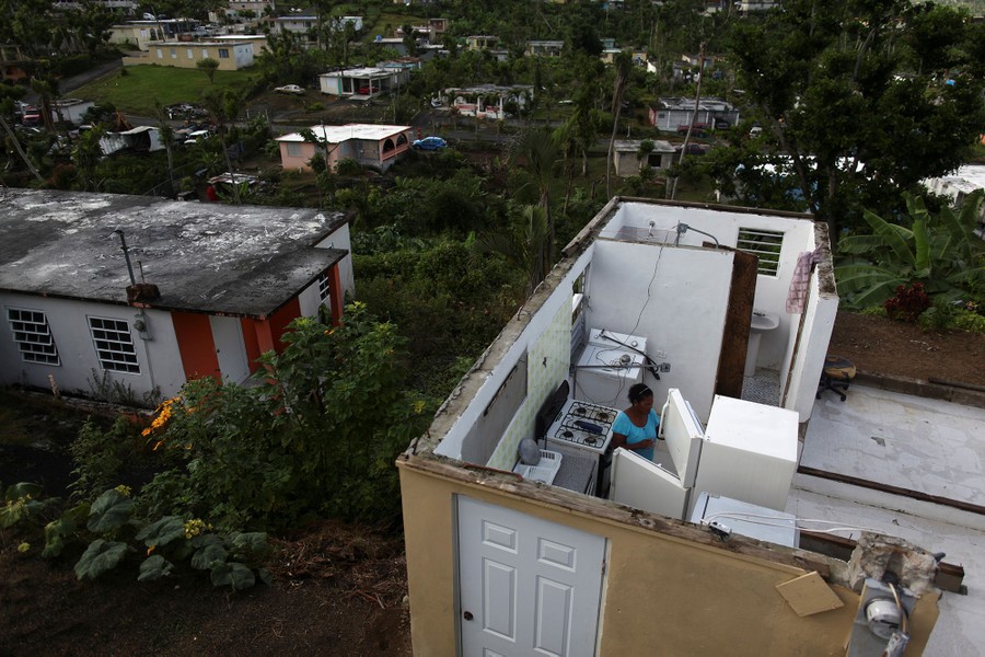 After Four Months, Much of Puerto Rico Still Dark and Damaged - The ...