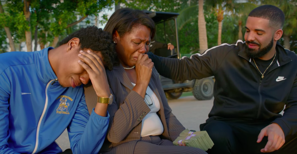 Drake's 'God's Plan' Video Makes Generosity Into Entertainment - The ...