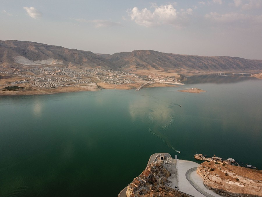 Photos: An Ancient Town Submerged—Hasankeyf Underwater - The Atlantic