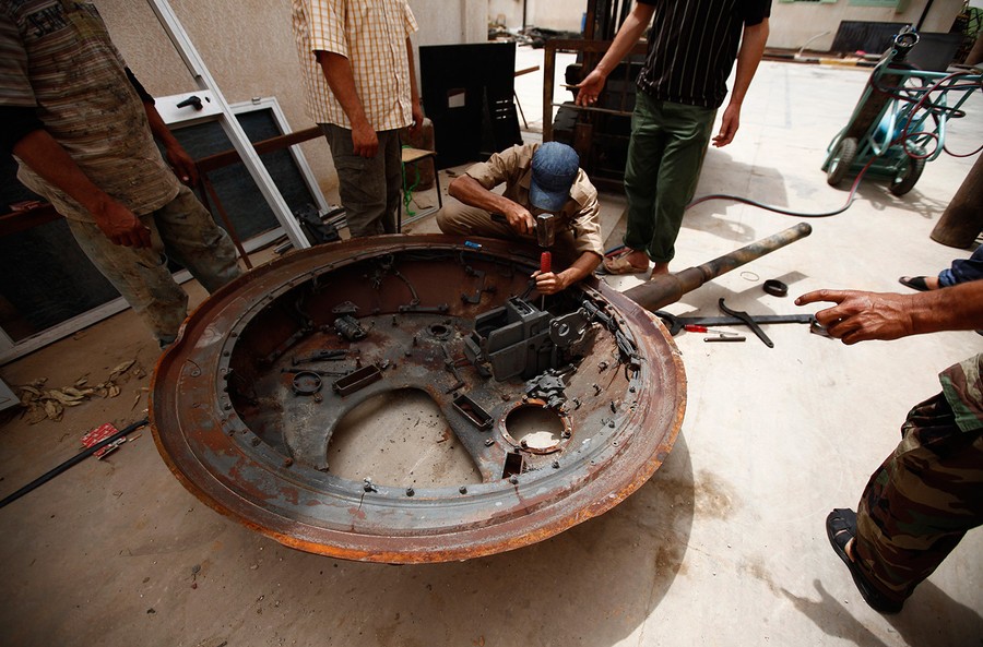 DIY Weapons of the Libyan Rebels - The Atlantic