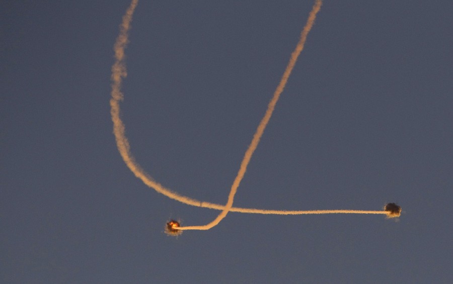 Rockets Over Israel and Gaza - The Atlantic