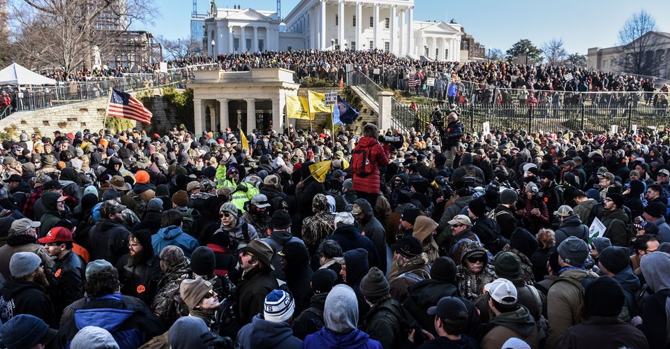 Photos From the Pro-gun Rally in Virginia - The Atlantic