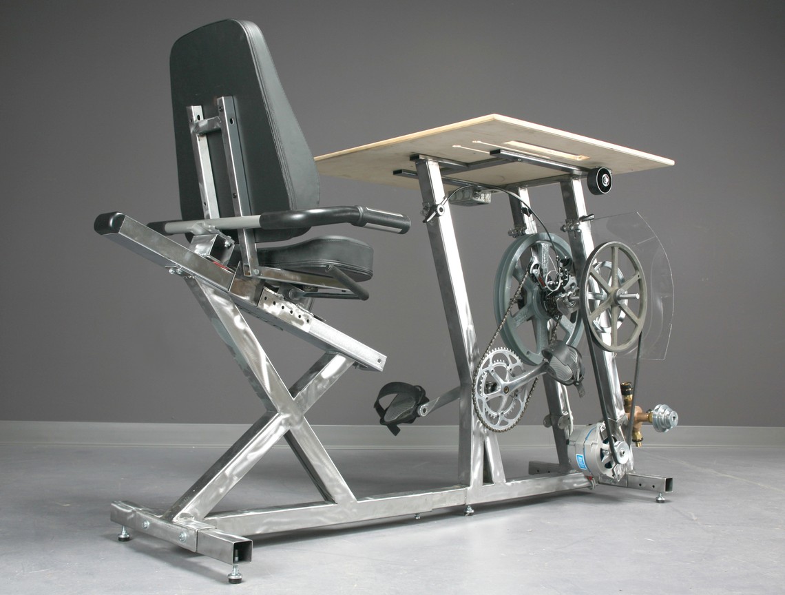 The Electricity-Generating Bicycle Desk That Would Power the World ...