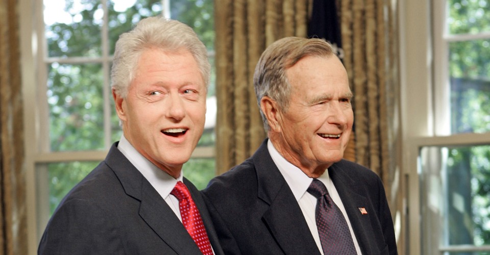 George H. W. Bush and Bill Clinton's Famous Friendship - The Atlantic
