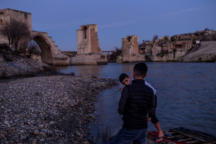Photos: An Ancient Town Submerged—Hasankeyf Underwater - The Atlantic