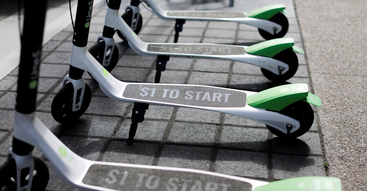 Letter: Why Electric Scooters Are Like Selfie Sticks - The Atlantic