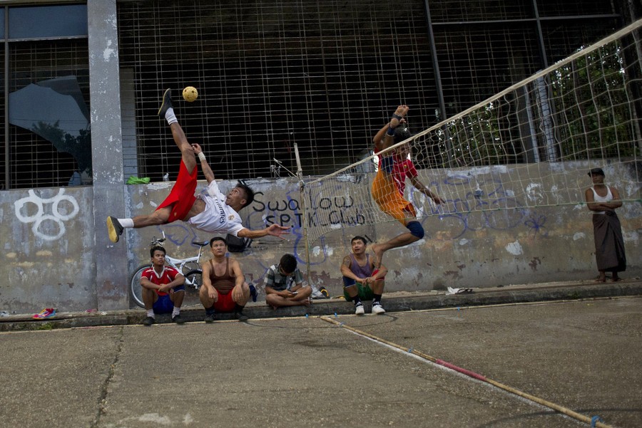 The Athletic Acrobatics of Sepak Takraw - The Atlantic