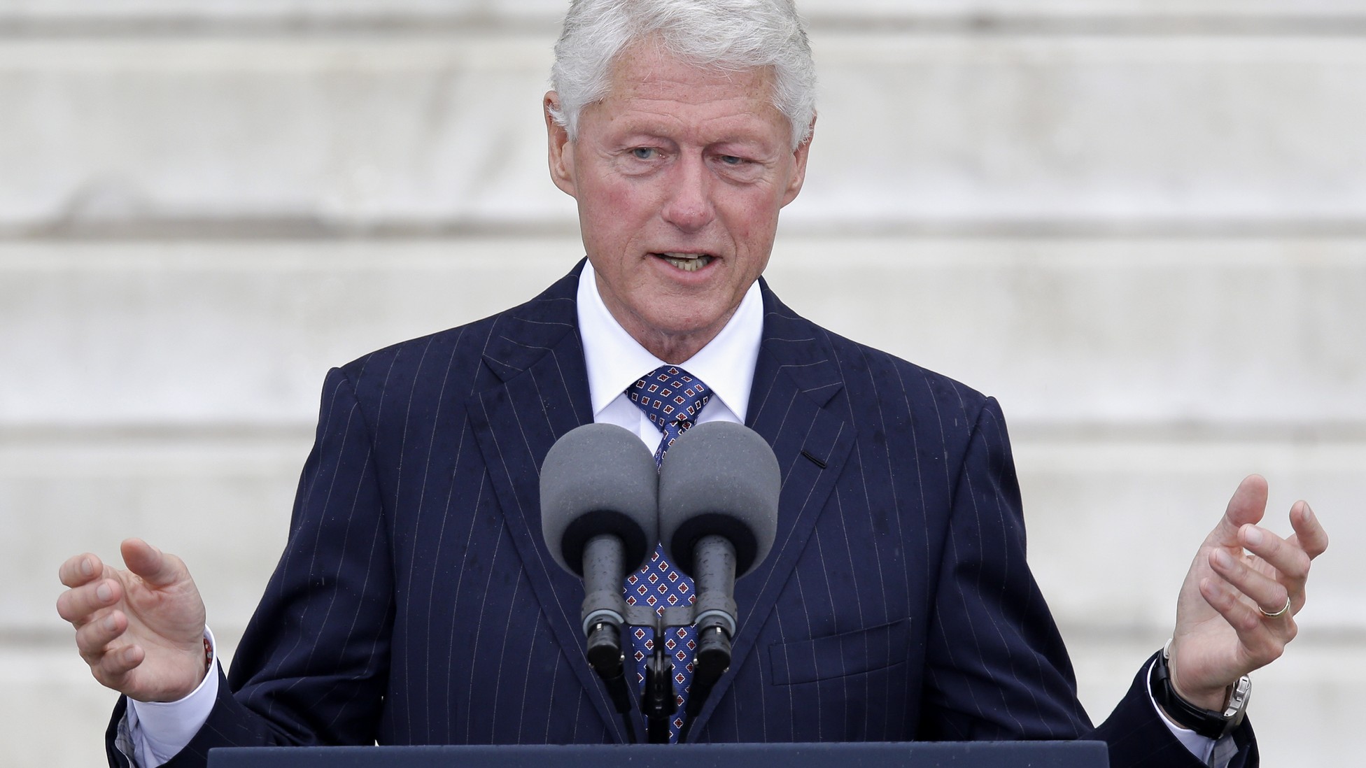 Clinton Goes Political at 'I Have a Dream' Commemoration - The Atlantic