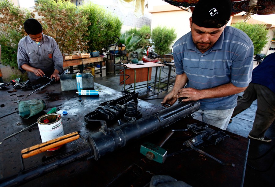 DIY Weapons of the Libyan Rebels - The Atlantic