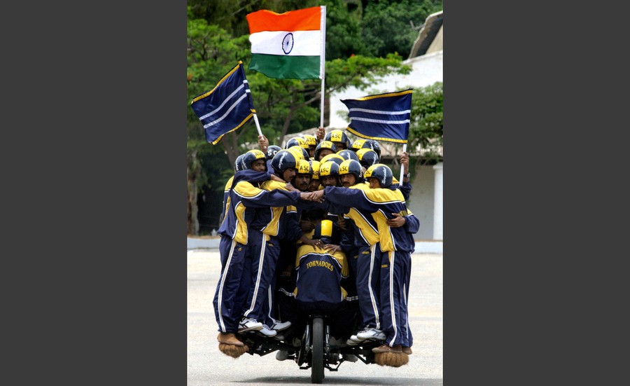 How Many People Can Ride on a Single Motorcycle? - The Atlantic